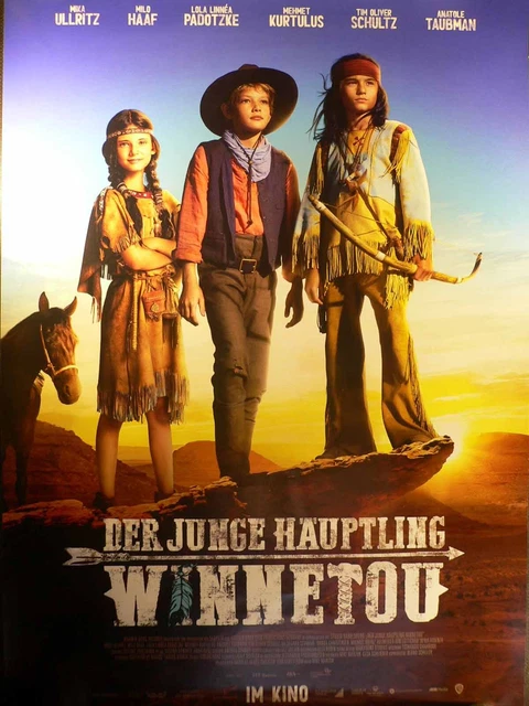 DER JUNGE HÄUPTLING Winnetou - Milo Haaf - Filmposter A1 84x60cm ...