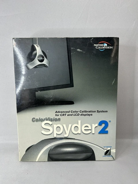 PANTONENCOLORVISION SPYDER 2 monitor sistema di calibrazione colore CRT ...