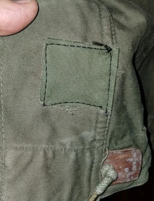 ORIGINAL MODIFIED WWII 1943 US Army Anorak Parka W/Zipper Cold Weather ...