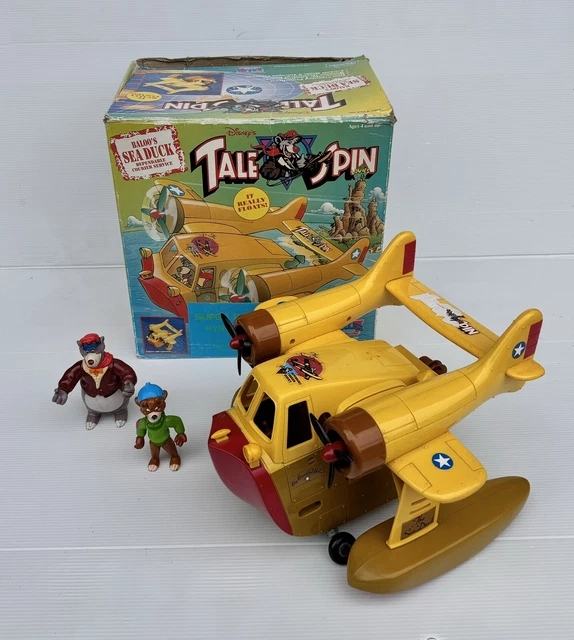 SUPER BALOO TALESPIN Playmates Sea Duck Avion Zingallo de Baloo EUR 55 ...