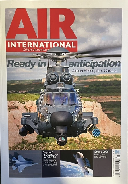 AIR INTERNATIONAL MAGAZINE Issue January 2025 £10.99 - PicClick UK