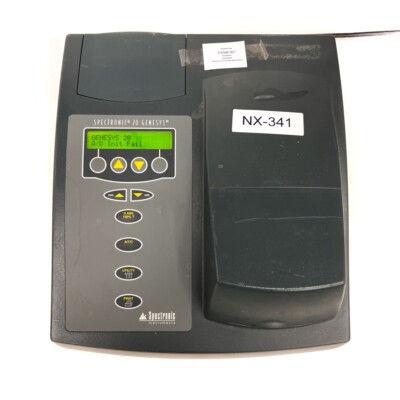 SPECTRONIC 20 GENESYS Model 4001/4 Spectrophotometer, A/D Init Fail ...