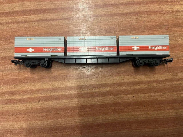 VINTAGE MODEL RAILWAY Carriage Freightliner £5.95 - PicClick UK