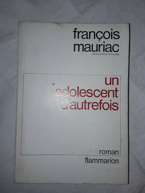 FRANÇOIS MAURIAC &&A teenager of yesteryear"" flammario eo 1969 £12.59 ...
