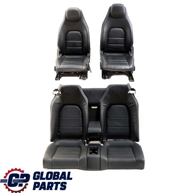 MERCEDES-BENZ W207 A207 Cabrio Heated Black Leather Interior ...