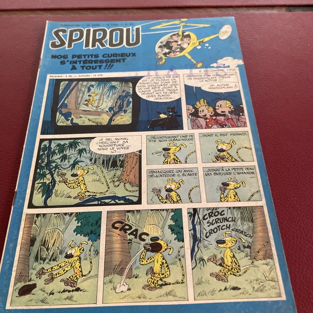 TIM UND STRUPPI Spirou 973 1956 Buck Danny Lucky Luke Jeff Jordan EUR 1 ...