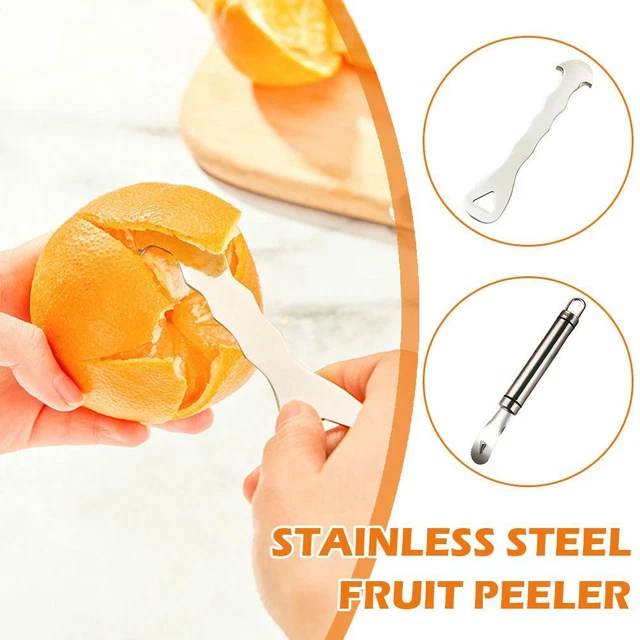 ORANGE PEELER TOOL & Citrus Peeler Fruit Peeler for Oranges ...