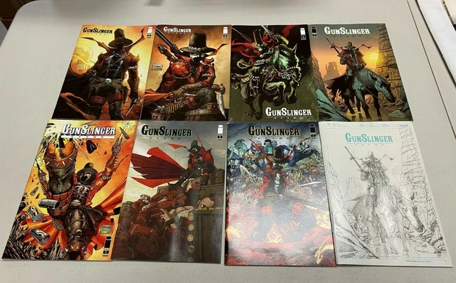 GUNSLINGER SPAWN #1 1:50 Sketch Variant Set Of 8 Mcfarlane Capullo Image Comic EUR 23,51 ...