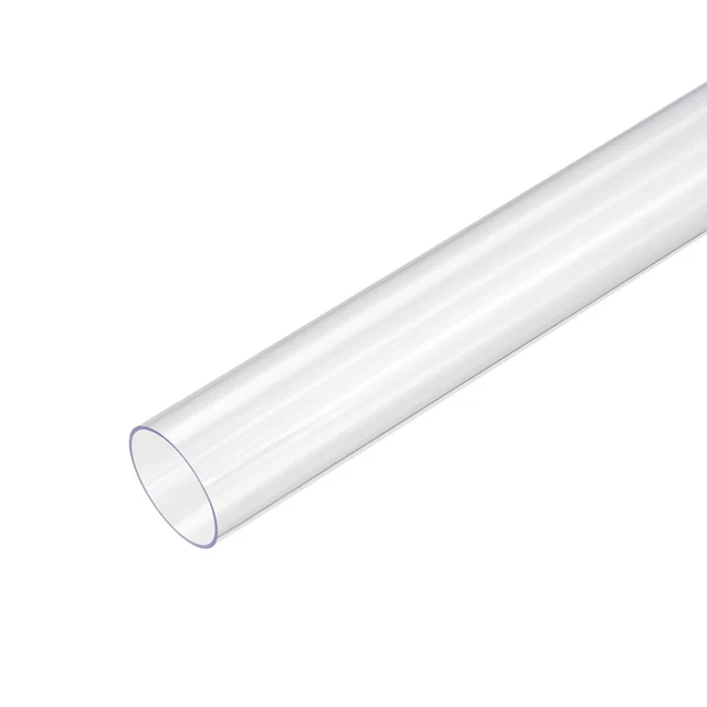 PVC RIGID ROUND Tubing,Clear,23mm ID x 25mm OD,0.5M/1.64Ft Length $20. ...