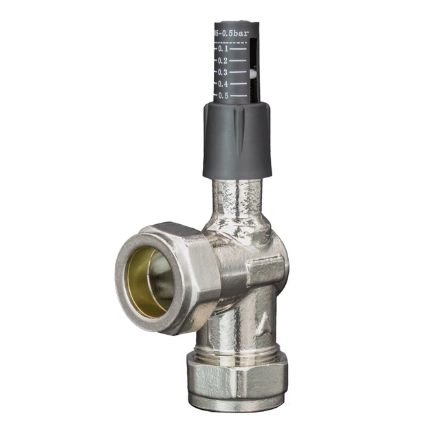 22MM AUTOMATIC BYPASS Valve Angle Differential Diverter Valve ...