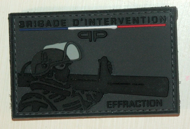 ECUSSON, PATCH, POLICE BI brigade d'intervention Paris Effraction EUR ...