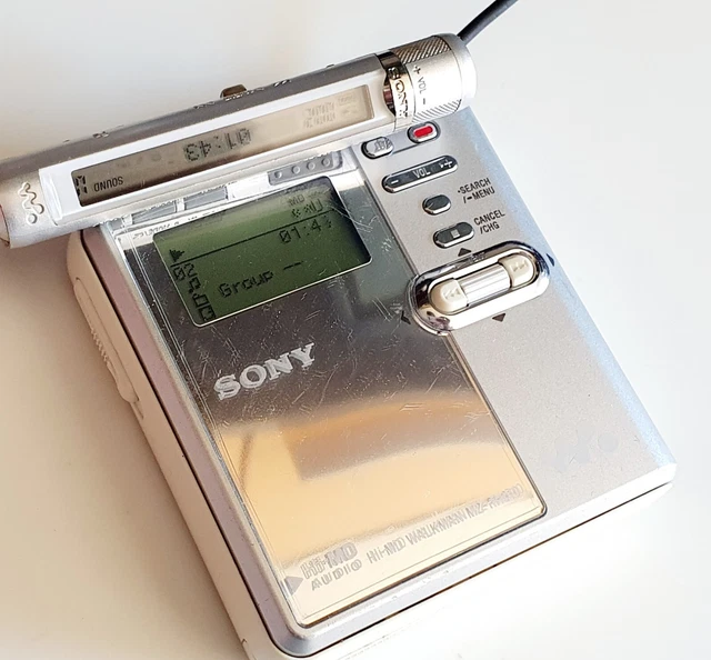 RARE SONY MZ RH910 HI-MD Walkman Digital Minidisc Music Player Recorder ...