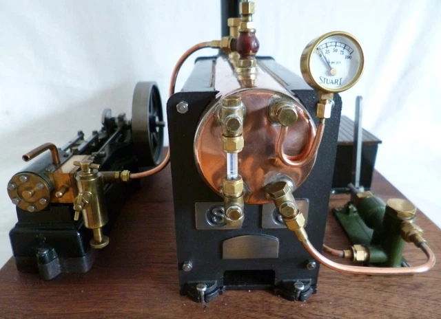 STUART TURNER STEAM engine complete plant in perfect working order ...