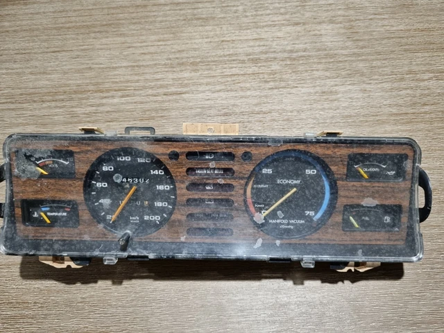 HOLDEN COMMODORE DASH Cluster, Vb Vc Vh. Wood Grain $100.00 - PicClick AU