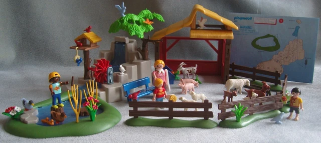 PLAYMOBIL 4851 CHILDREN'S Zoo Complete With all Accessories VGC EUR 44 ...