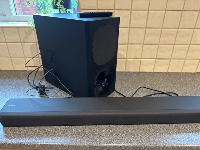 SONY 3-CH SOUNDBAR HT-G700 with Wireless Subwoofer SA-WG700 and Remote ...