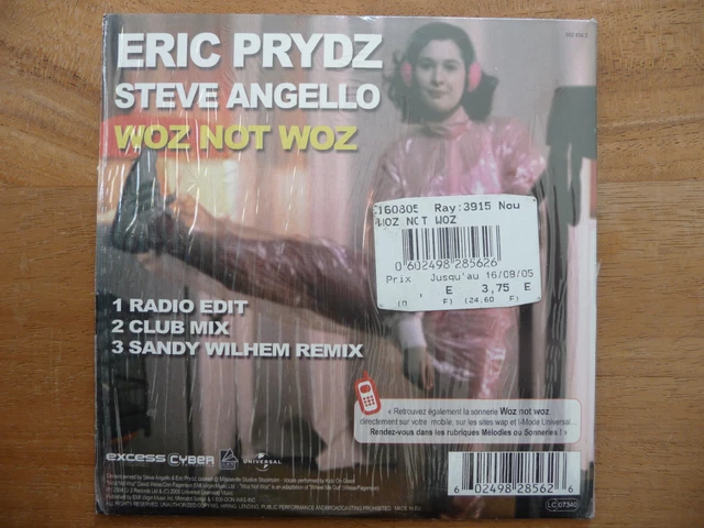 ERIC PRYDZ FEAT. STEVE ANGELLO Woz not woz - CDS London 982856-2 / F ...