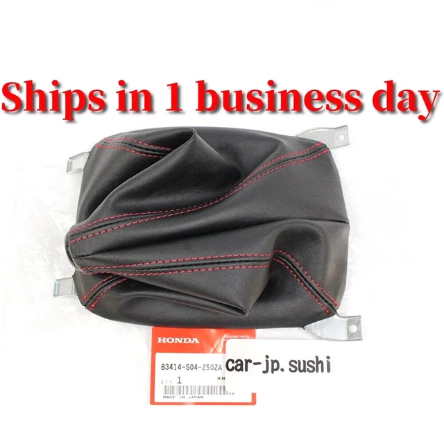 HONDA GENUINE CIVIC 96-00 EK Type-R Red Stitch Shift Change Boot 83414-S04-Z50ZA $54.76 ...