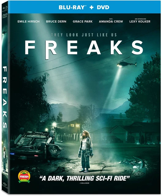 FREAKS (BLU-RAY) BRUCE Dern Emile Hirsch Grace Park Amanda Crew (US ...
