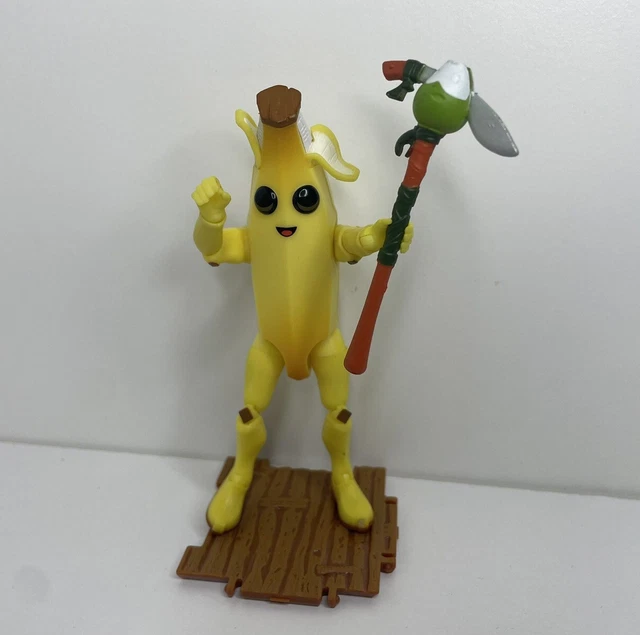 FORTNITE PEELY SOLO Mode Action Figure With Harvesting Tool - Yellow ...