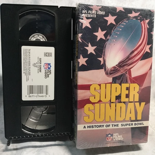 SUPER SUNDAY: A History of the Super Bowl VHS Video Tape £4.43 ...