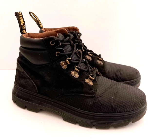 DR MARTENS RAKIM Utility Chukka Hiking Boot Blk Tough Synthetic Blk ...