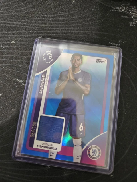 2025-26 TOPPS PL - Levi Colwill Chelsea Player Worn Relic 64/150 Colour ...