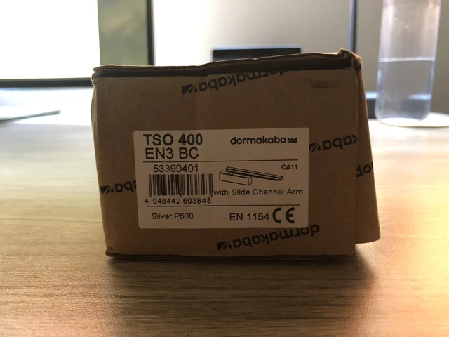 DORMAKABA SLIDING ARM Fire Rated Door Closer TSO400 EN3 BC Silver $200. ...
