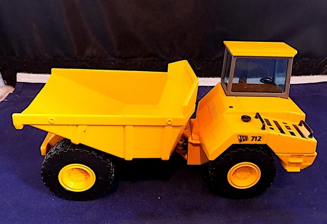 VINTAGE DIECAST JCB 712 Tipper Construction Vehicle, 1:35 Scale, Joal ...