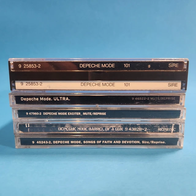 DEPECHE MODE CD Lot of 5 - Ultra 101 Exciter Barrel of a Gun Songs of ...