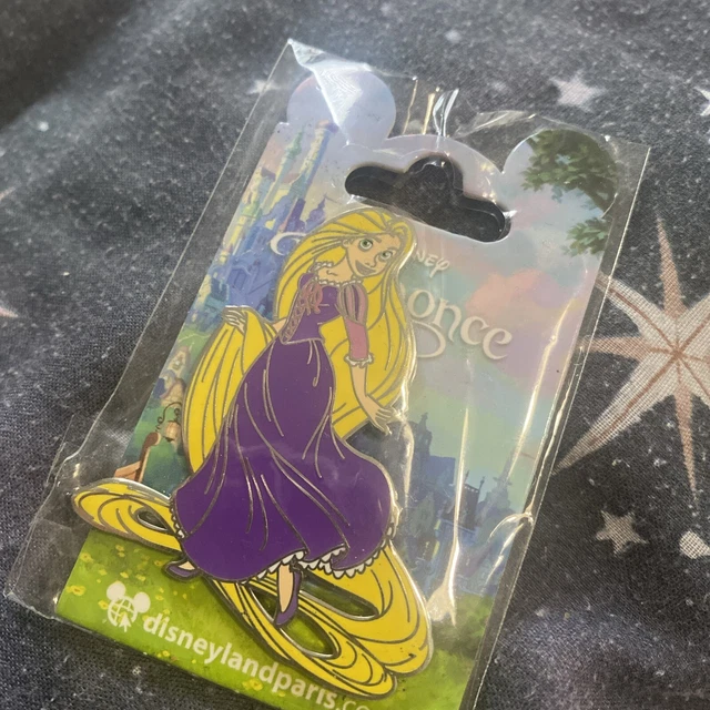 RAPUNZEL HAIR OPEN Edition Pin Badge Disneyland Paris Disney Pin ...