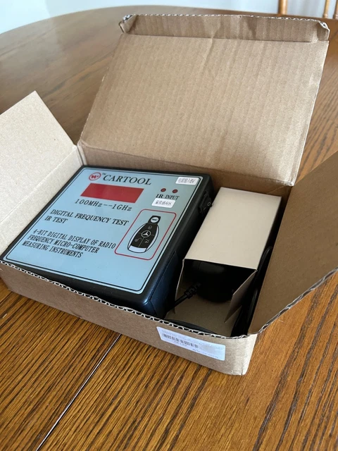 SK149 MERCEDES REMOTE key Digital Frequency Tester IR Input 100 MHz ...