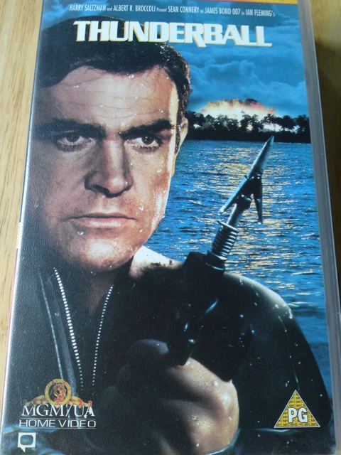 JAMES BOND 007 Thunderball Sean Connery VHS Video Retro Classic Film New Sealed £3.99 - PicClick UK