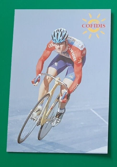 CYCLISME CARTE CYCLISTE VINCENT LE QUELLEC équipe COFIDIS 2000 Signée ...