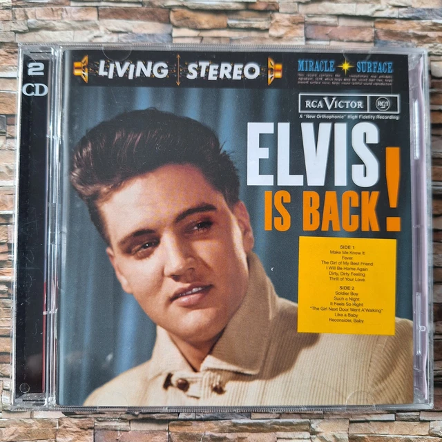 ELVIS PRESLEY - Elvis Is Back! / UK Legacy Edition + Somehting For ...