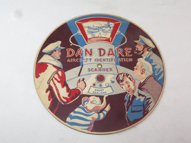 VERY RARE VINTAGE Dan Dare Aircraft Identification Scanner 1950s EUR 35 ...
