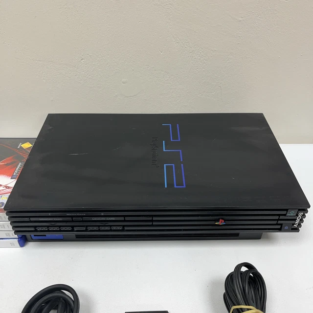 ORIGINAL PHAT FAT Sony Playstation 2 Ps2 Console & 4 Games Bundle £45. ...