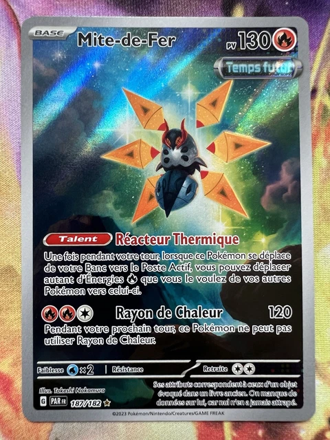 CARTE POKÉMON - Mite de Fer 187/182 - Ecarlate et Violet - Faille ...