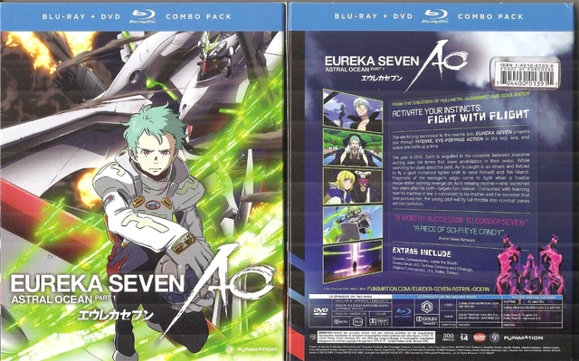 EUREKA SEVEN AO (Astral Ocean) Part 1 Blu-ray/DVD (4Disc,2013) BRAND ...