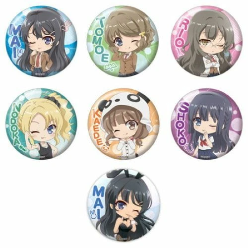 RASCAL DOES NOT Dream of Bunny Girl Senpai 7 tipi di distintivi di ...