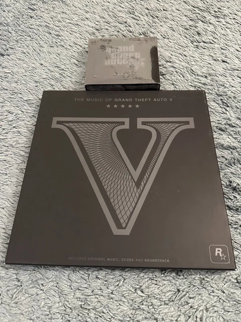GRAND THEFT AUTO V : The Music of GTA V - 6LP Vinyl set + 3 CD RARE ...
