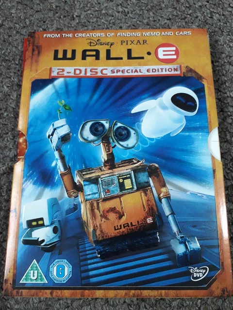 DISNEY PIXAR WALL-E DVD 2 Disc Special Edition With Stickers £4.95 ...