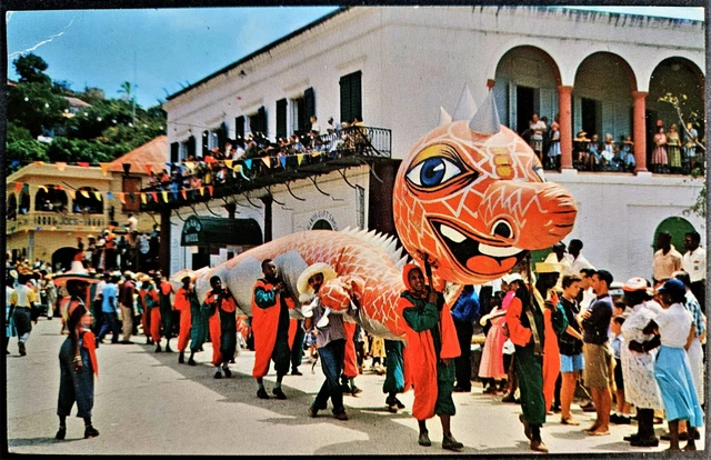 CARNIVAL PARADE FLOAT, People, St. Thomas, Virgin Islands, Caribbean ...