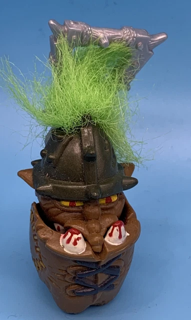 VINTAGE MIGHTY MAX BERSERKER DREAD HEADS hairy PLAYSET bluebird Fun ...