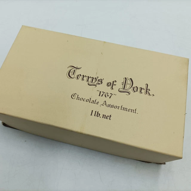 VINTAGE TERRY'S OF York "1767" Chocolate Assortment 1lb Box (Empty) £7. ...