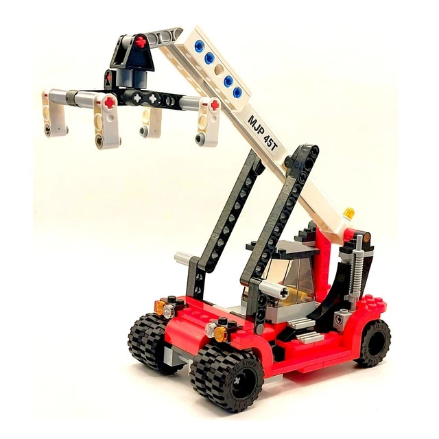 LEGO CITY REACH Stacker Grue Chariot Élévateur Warehouse Véhicule 60336 ...