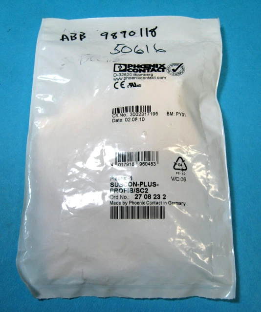 PHOENIX CONTACT 2708232, SUBCON-PLUS-CAN/PG, D-SUB bus connector $10.09 ...