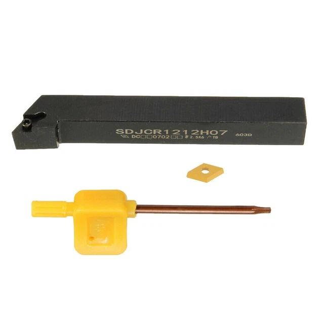 SDJCR1212H07 TOUR CNC porte-outil de tournage barre d'alésage inserts en carbur EUR 18,80 ...