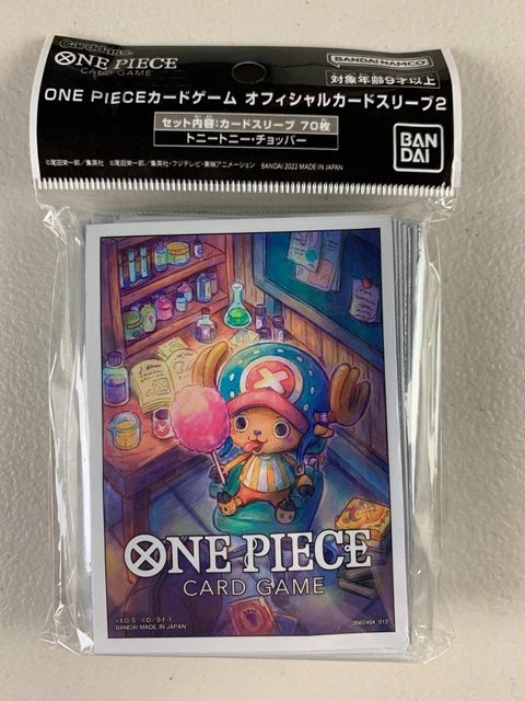 ONE PIECE CARD Game Tony Tony Chopper Card Sleeves 70pcs Unit #5 $6.00 - PicClick AU