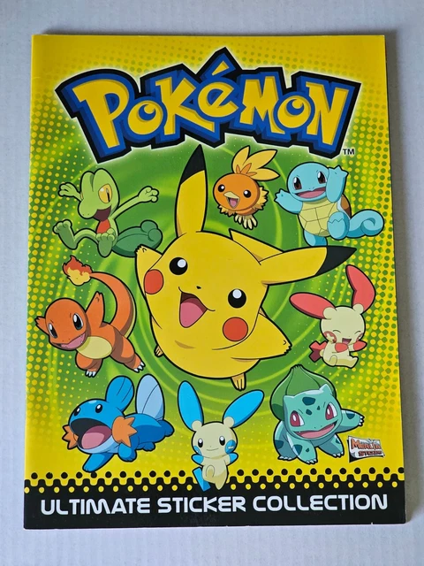 MERLIN POKEMON STICKER Ultimate Series album DE album letto 2005 ...
